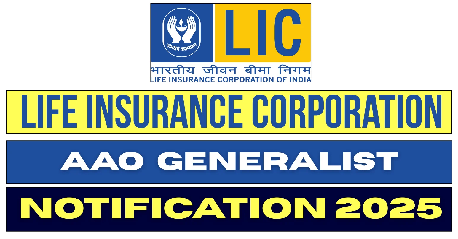 LIC AAO Generalist Recruitment 2025 Notice out for 350 Posts