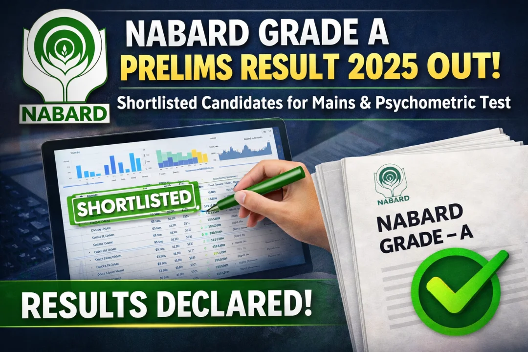 NABARD Grade A Prelims Result 2025 Out, Shortlisted Candidates for ...