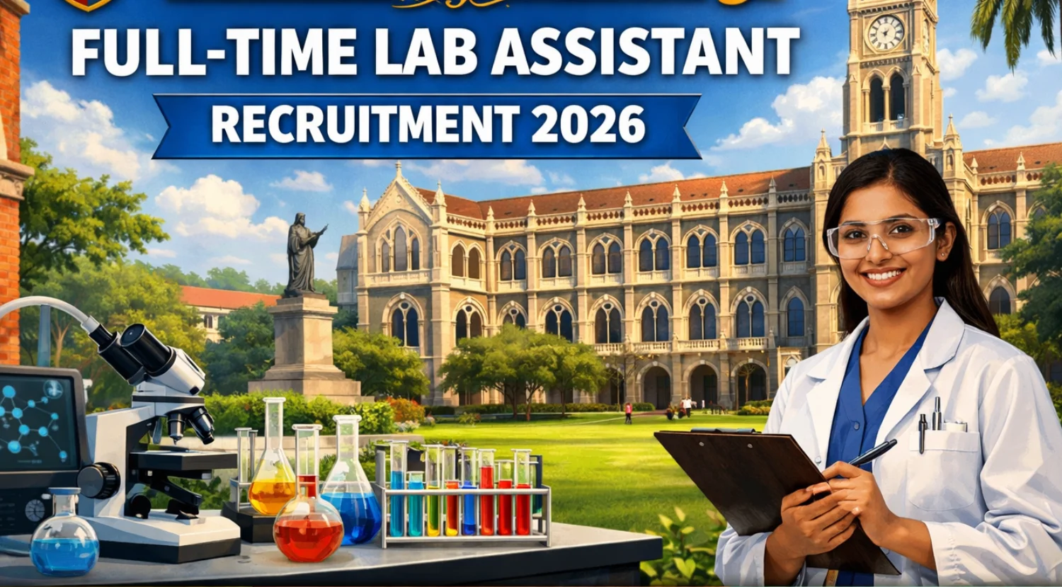 St. Xavier's College Full-Time Lab Assistant Post Notice Out